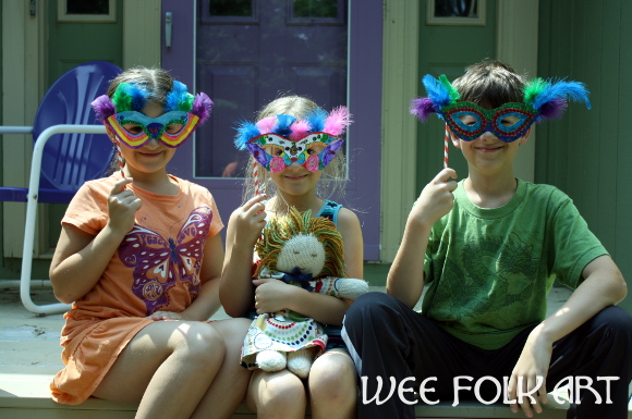 Carnival Mask Craft (Carnaval do Brasil) - Homeschool Companion