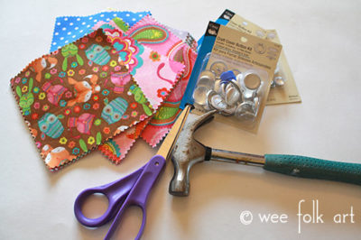 Fabric Button Tutorial – Wee Folk Art
