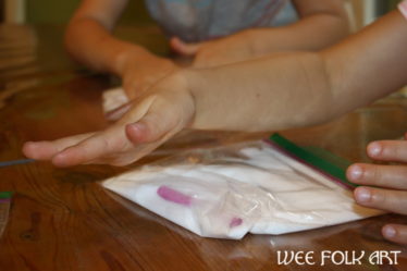 How to Color Salt with Chalk – Wee Folk Art