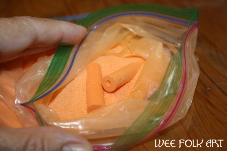 How to Color Salt with Chalk – Wee Folk Art